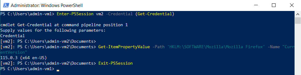 How To Get Firefox Version In Local And Remote Computer Using Powershell Byteinthesky